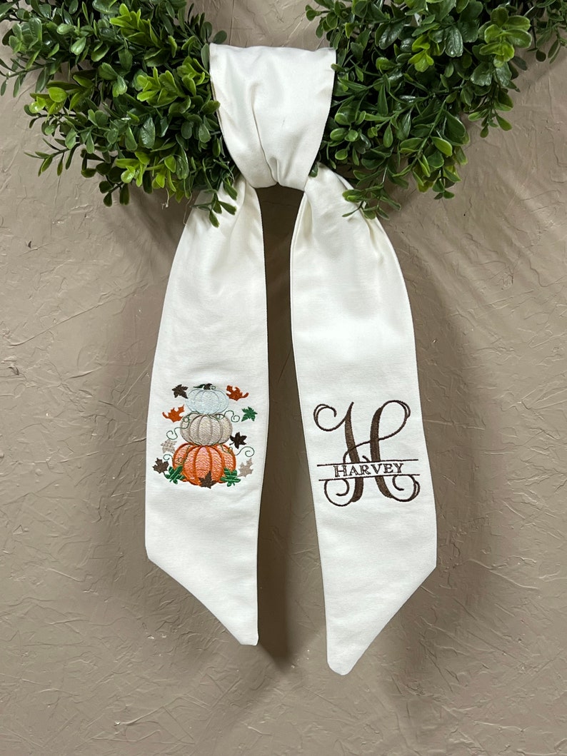 Wreath Sash - Etsy