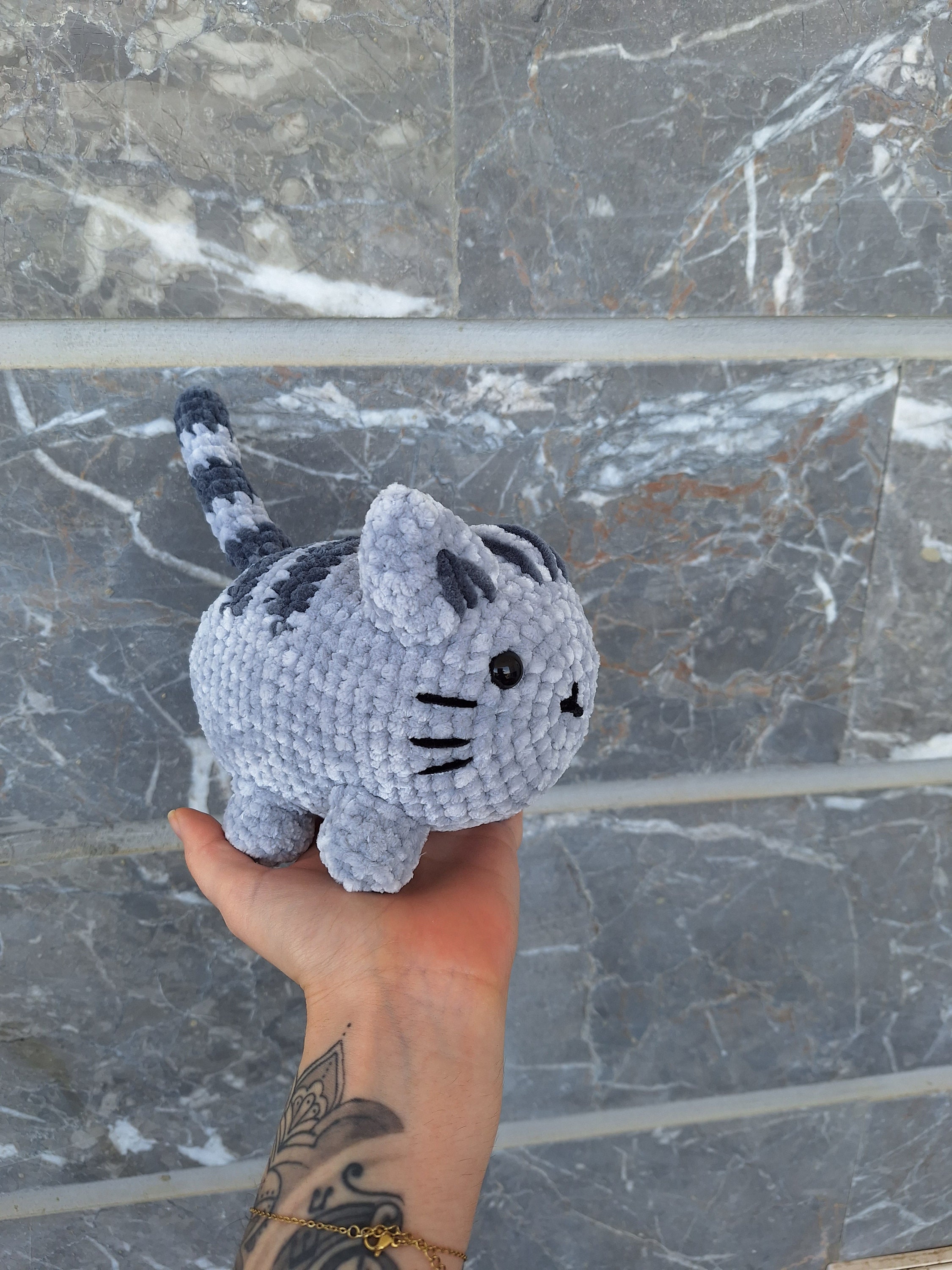 Pusheen Style Loaf Cat Crochet Pattern - Easy and Great for Beginners ...