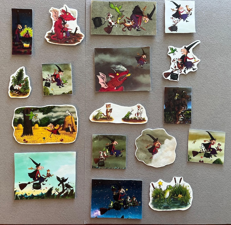 Room on the Broom by Julia Donaldson Felt Board Pieces - Etsy