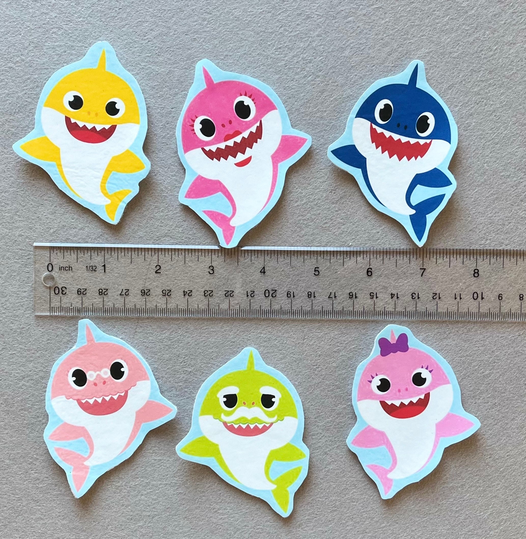 Baby Shark Felt Board Pieces - Etsy