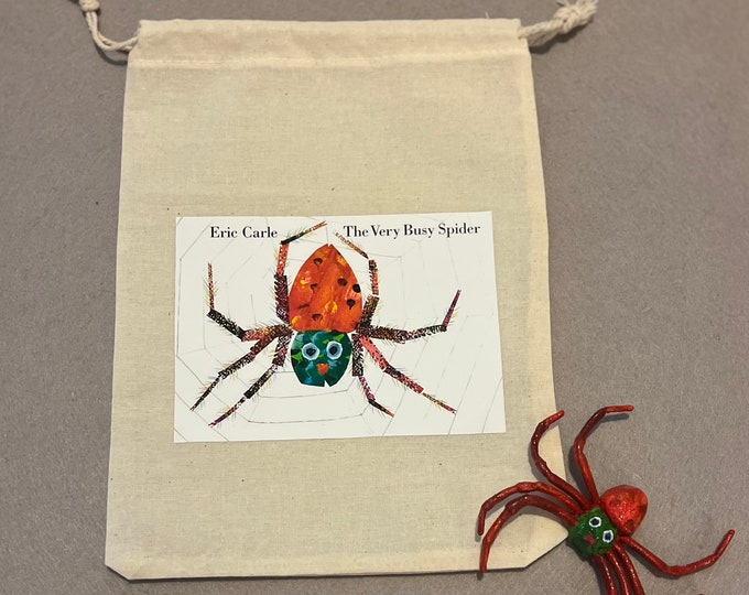 The Very Busy Spider Story Telling Basket - Etsy