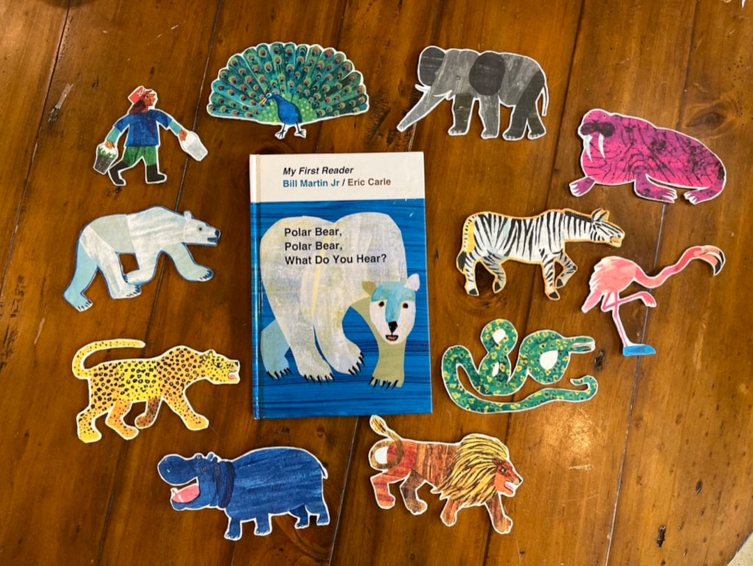 Polar Bear, Polar Bear, What Do You Hear by Bill Martin Jr. Felt Board ...