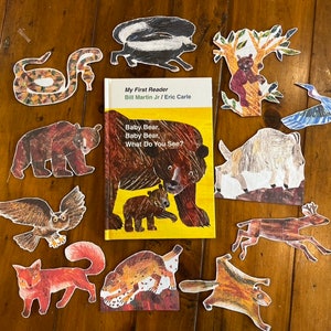 Baby Bear, Baby Bear, What Do You See by Bill Martin Jr. Felt Board ...