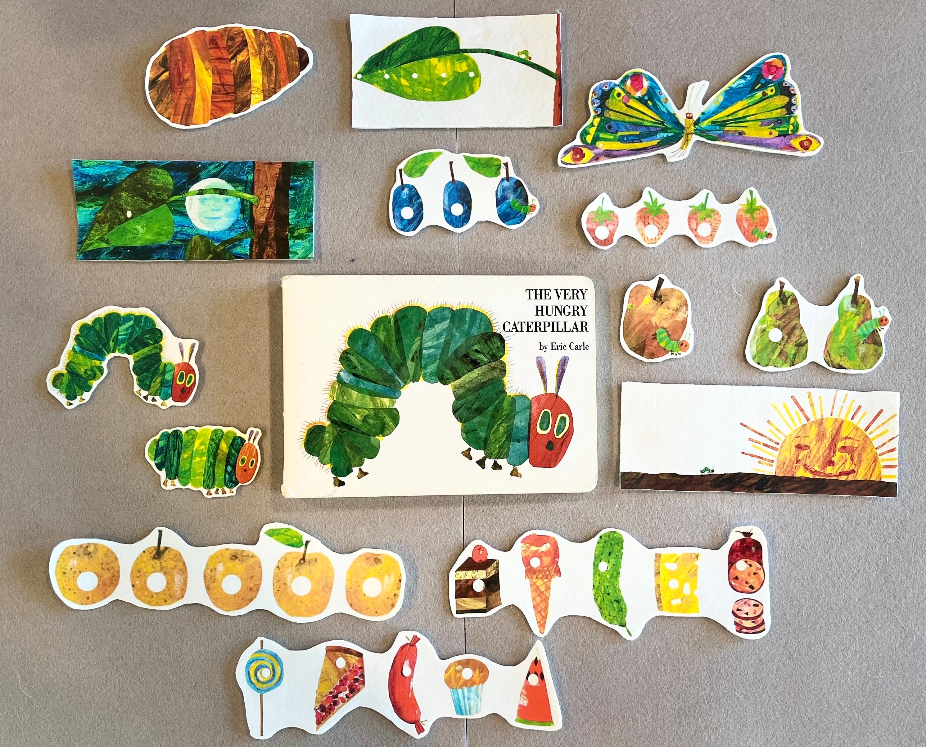 The Very Hungry Caterpillar Felt Board Pieces - Etsy