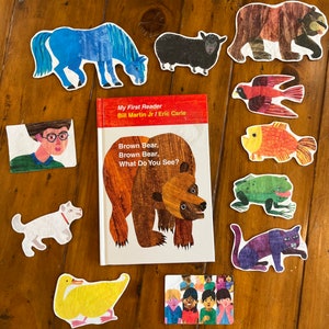 Brown Bear, Brown Bear, What Do You See? by Bill Martin Jr. Felt Board ...