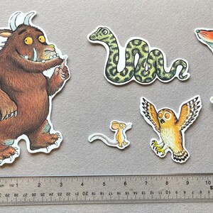 The Gruffalo by Julia Donaldson Felt Board Pieces - Etsy