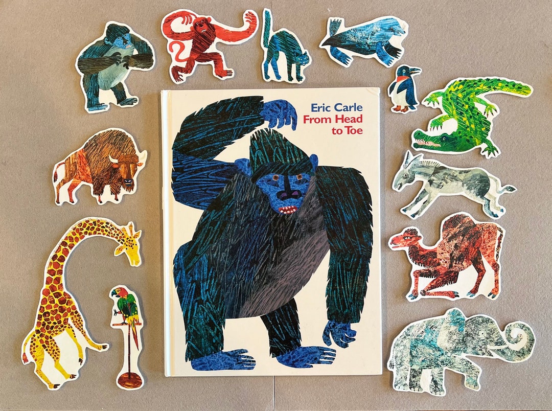 From Head to Toe by Eric Carle - Etsy