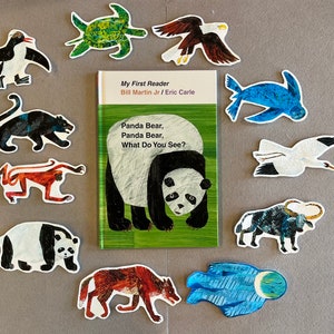 Panda Bear, Panda Bear, What Do You See? by Bill Martin Jr. Felt Board ...