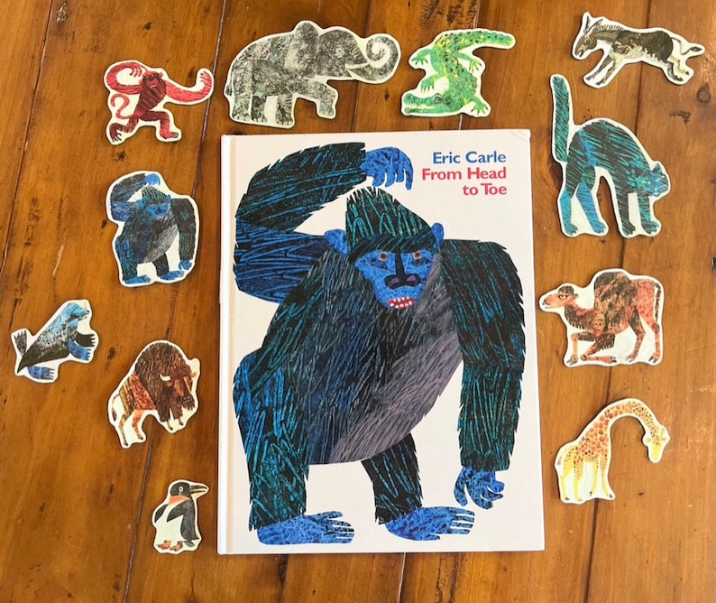 From Head to Toe by Eric Carle - Etsy