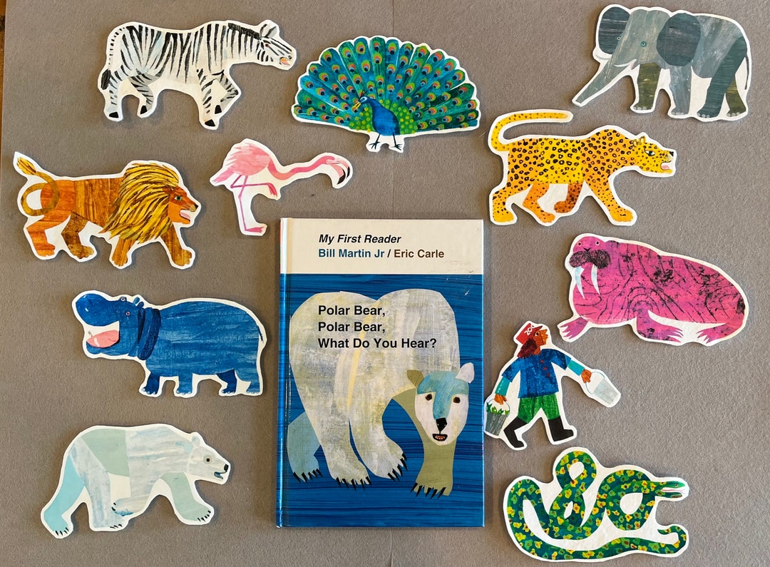 Polar Bear, Polar Bear, What Do You Hear? by Bill Martin Jr. Felt Board ...