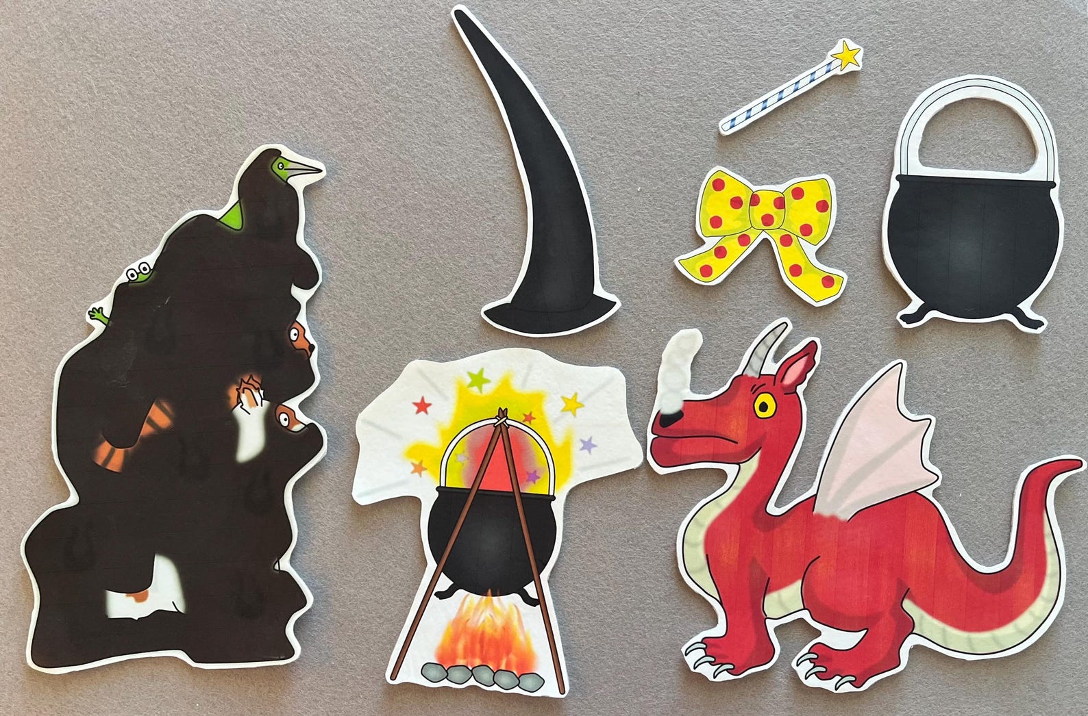 Room on the Broom by Julia Donaldson Felt Board Pieces - Etsy