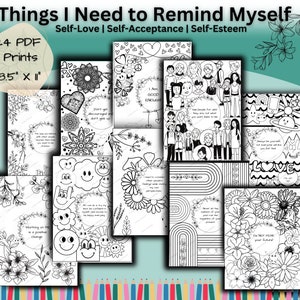 Cute Inspirational Coloring Pages for Girls Building Confidence Through ...