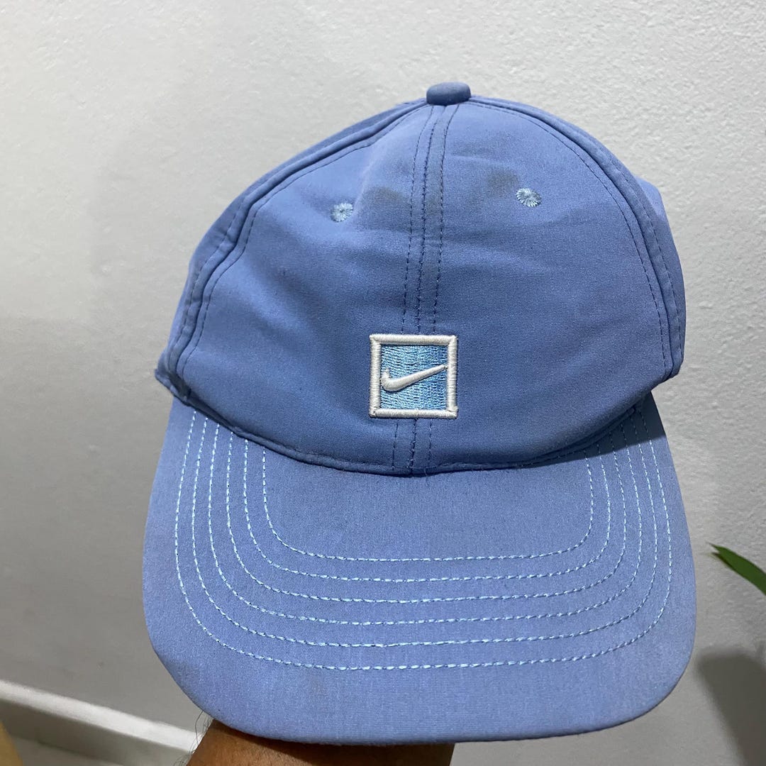 Rare Vintage Nike Court Cap Hats Men’s Blue One Size - Etsy