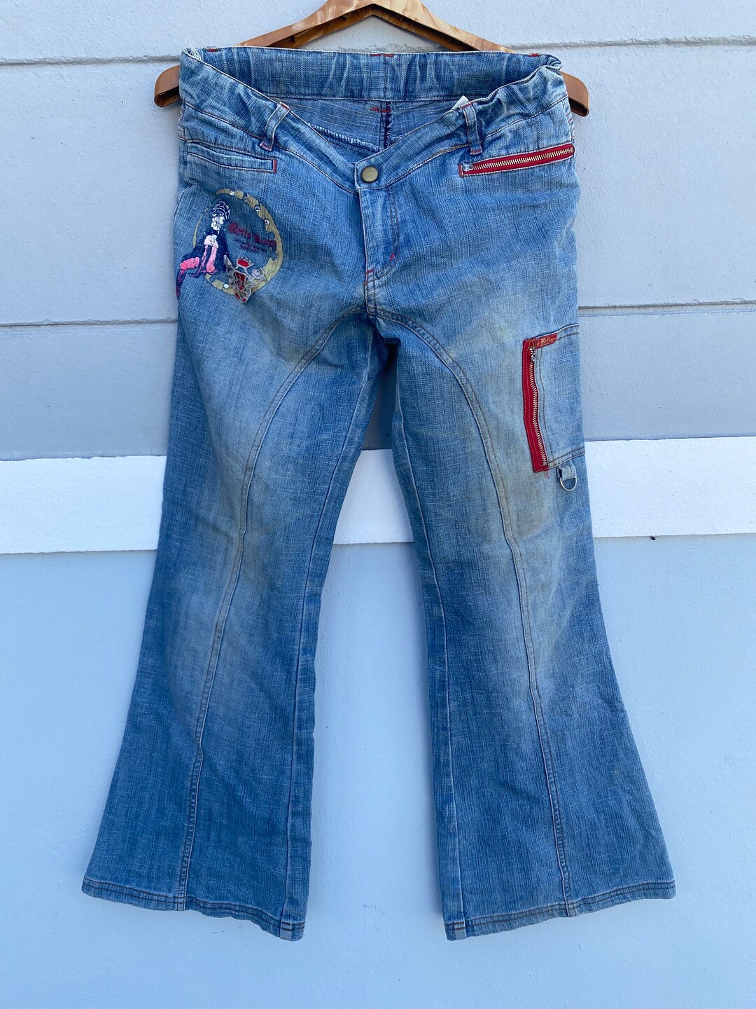 Vintage Jeans Betty Boop Denim - Etsy
