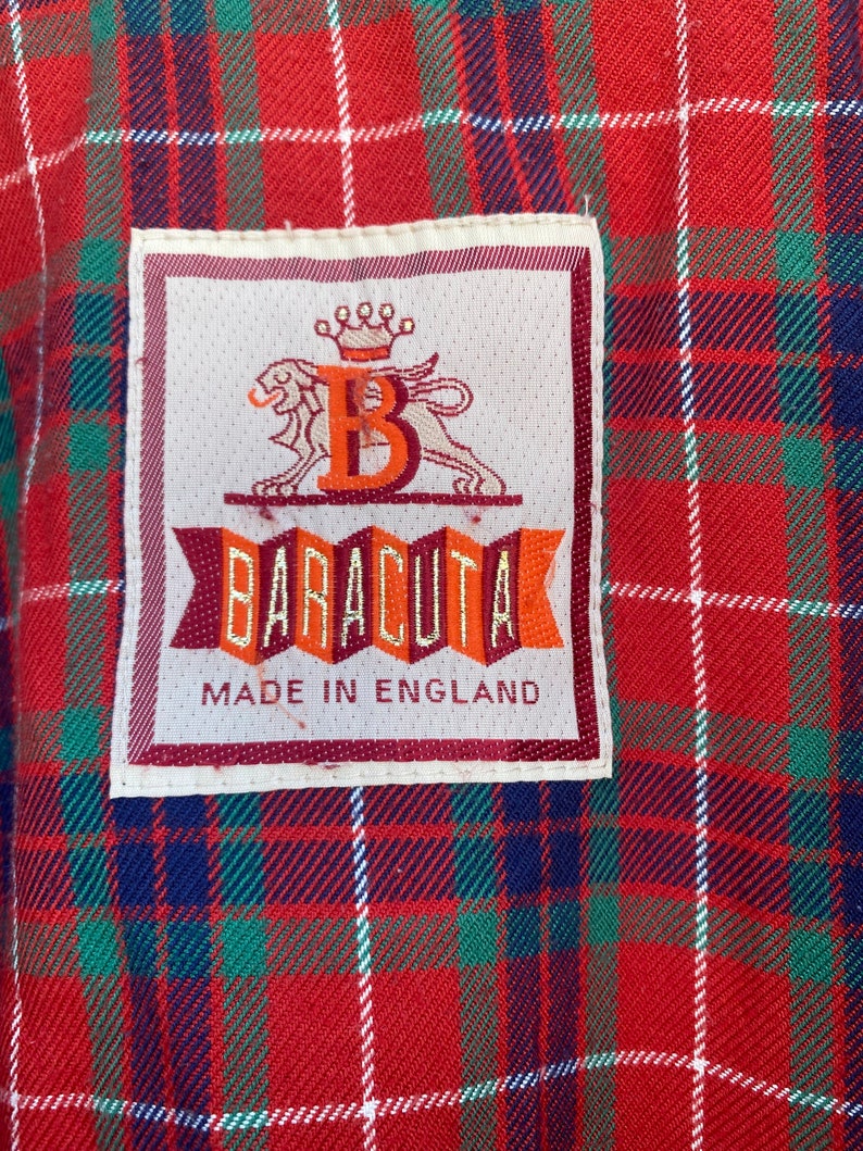 Vintage Baracuta Jacket Made in England (XL) - Etsy