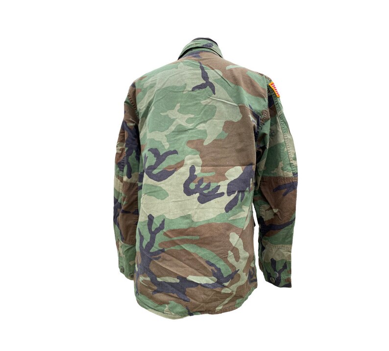 Vintage US Army Camo Jacket, Size L/XL - Etsy