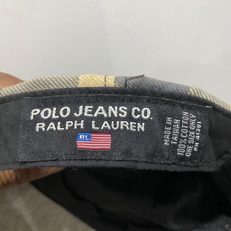 Rare Vintage Polo Jeans Ralph Lauren Cap - Etsy