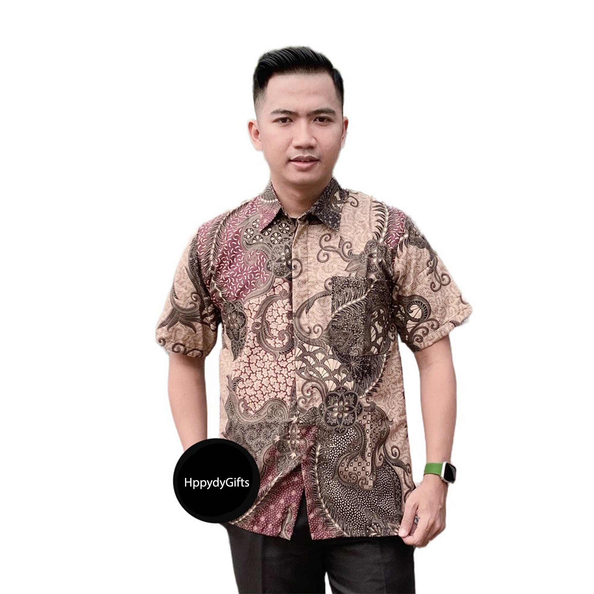 Modern and Elegant Men's Batik Wedding Shirt,men Batik,batik,men Batik ...