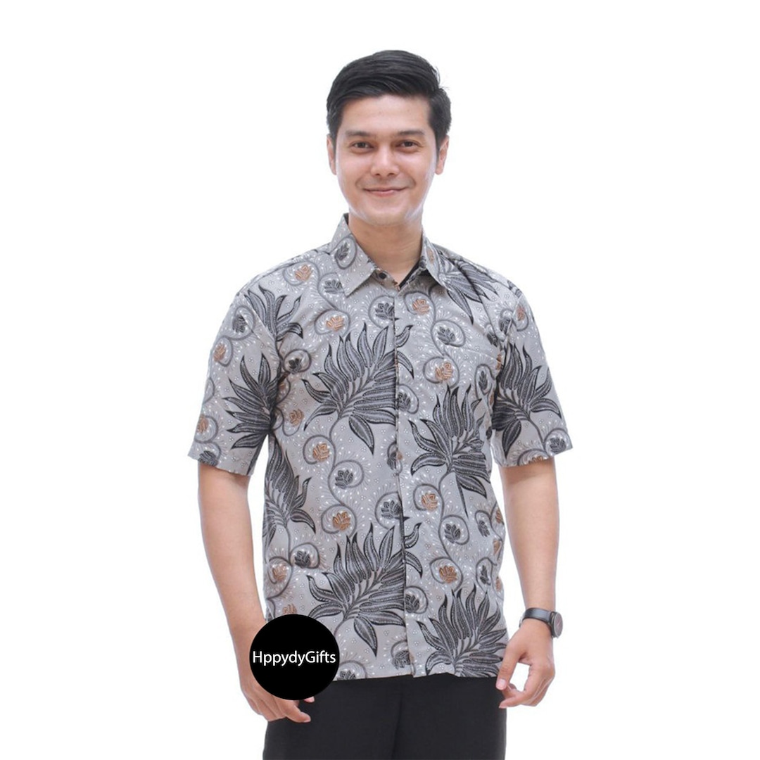 Modern and Elegant Men's Batik Wedding Shirt,men Batik,batik,men Batik ...