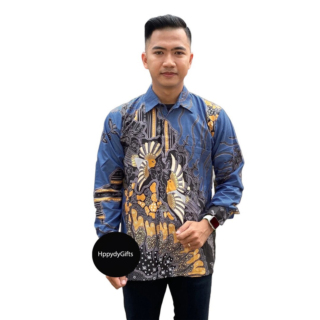 Luxury Men's Batik Shirts Elegant and Stunningmen - Etsy