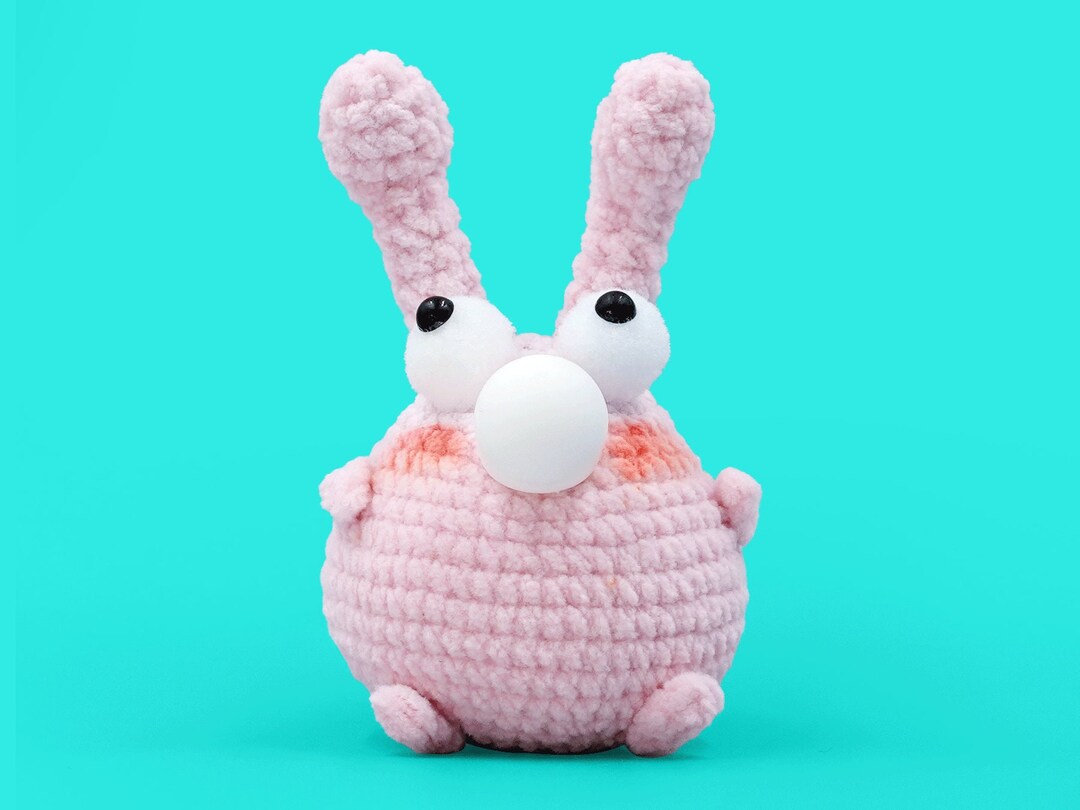 Pig Crochet Kits for Beginners Press Bubble Animal Pig - Etsy