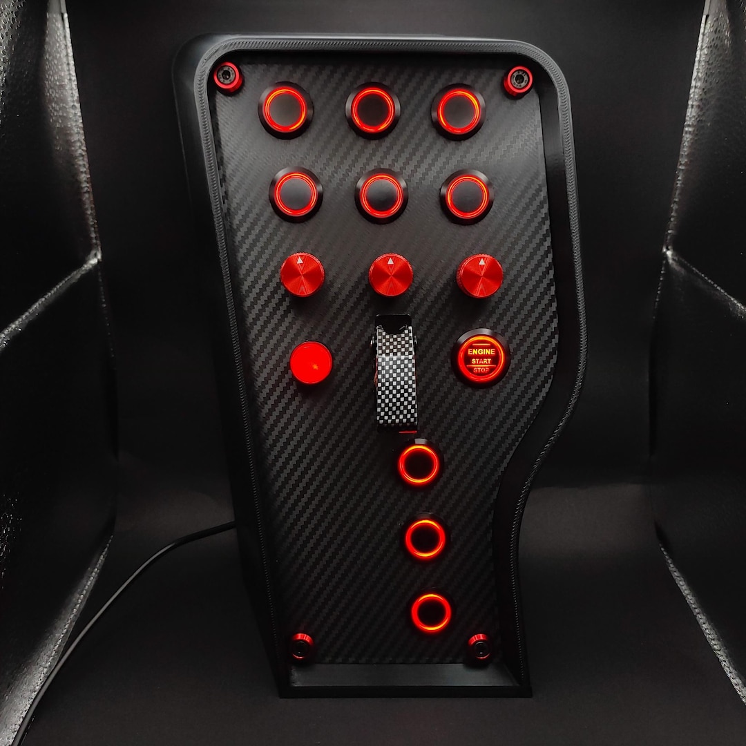 OSG Sim Racing Button Box: Sport+ Red Edition - Etsy