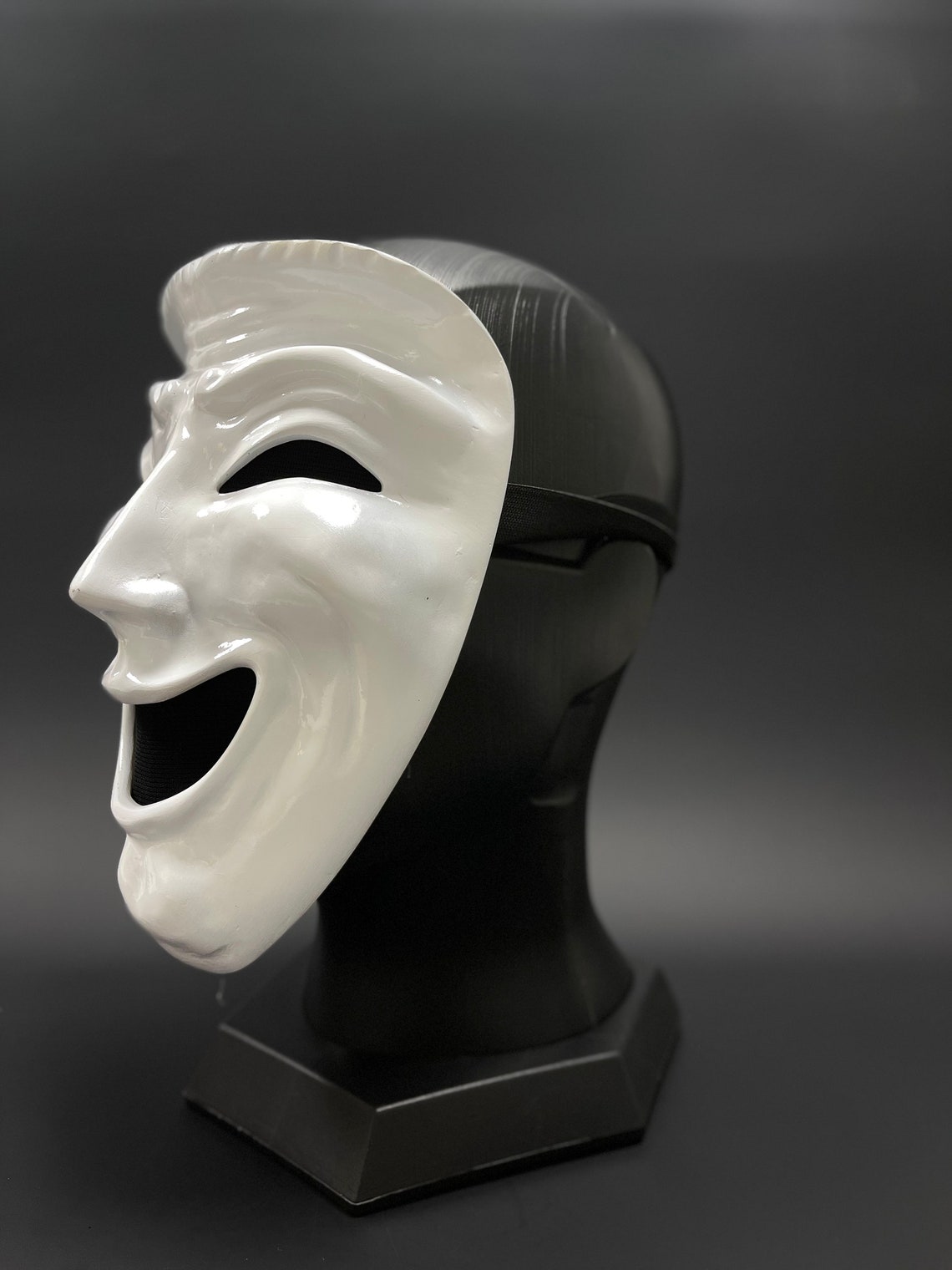 White SCP 035 Mask,greek Comedy ,tragedy Masks,theater Masks,wearable ...