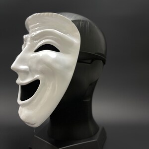 White SCP 035 Mask,greek Comedy ,tragedy Masks,theater Masks,wearable ...