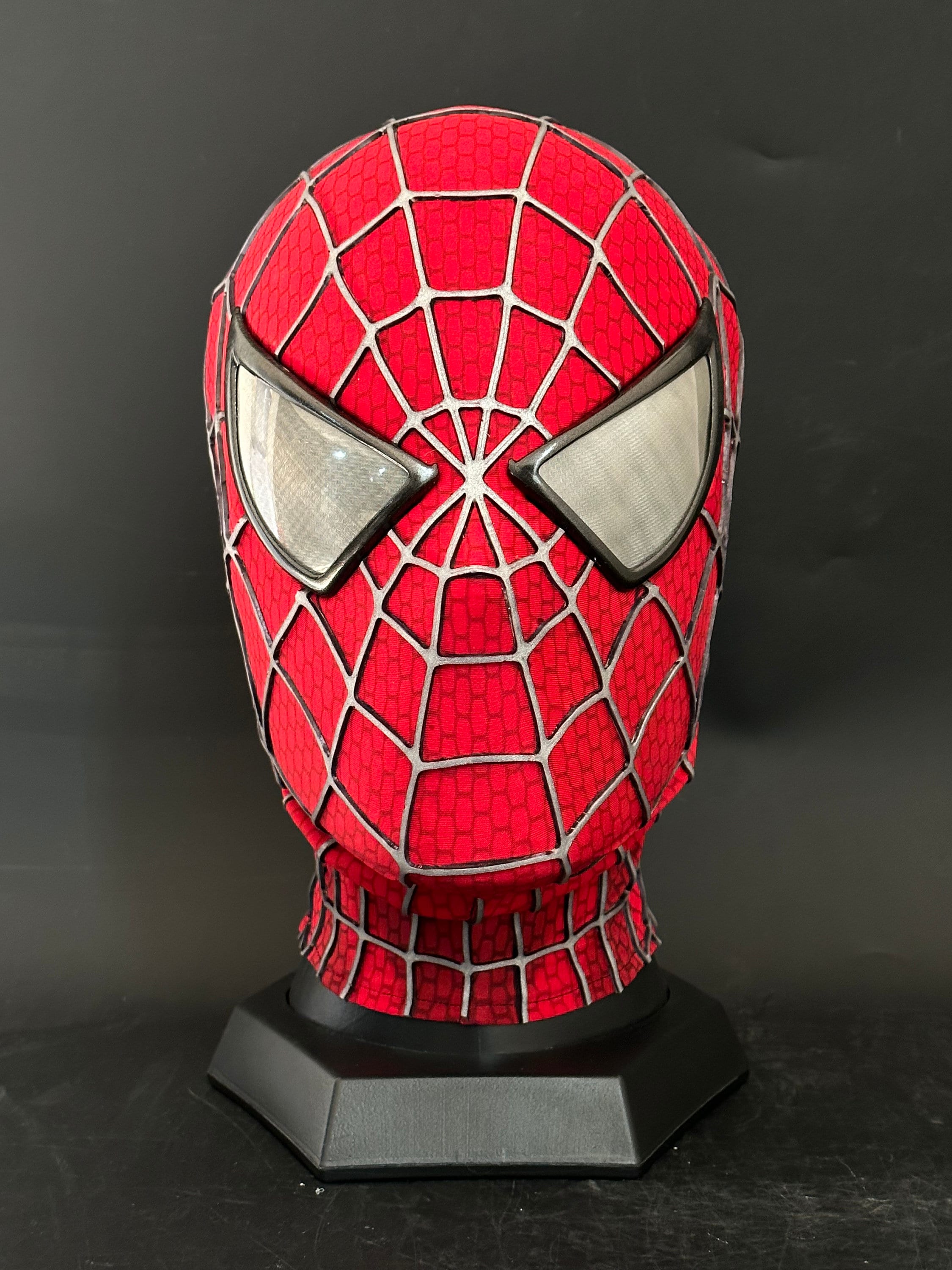 Customized Sam Raimi Spiderman Mask,faceshell and Lenses ,wearable Mask ...