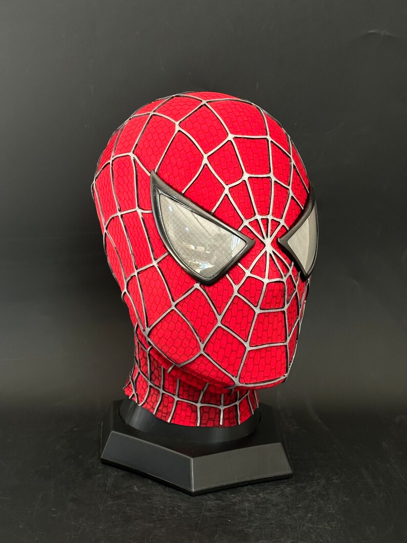 Customized Sam Raimi Spiderman Mask,faceshell and Lenses ,wearable Mask ...