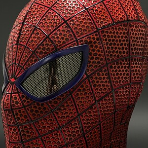 The Amazing Spiderman 1 Mask With Faceshell and Lenses, Wearable Mask ...