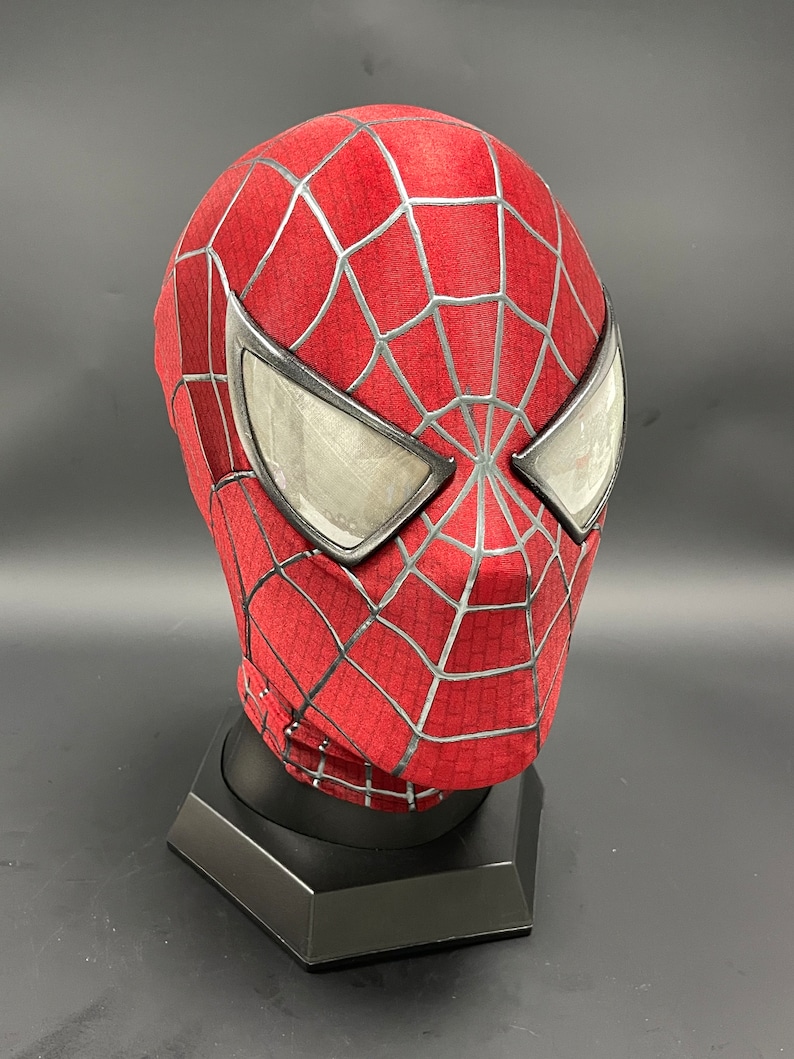 Customized Sam Raimi Spiderman Mask,faceshell and Lenses ,wearable Mask ...