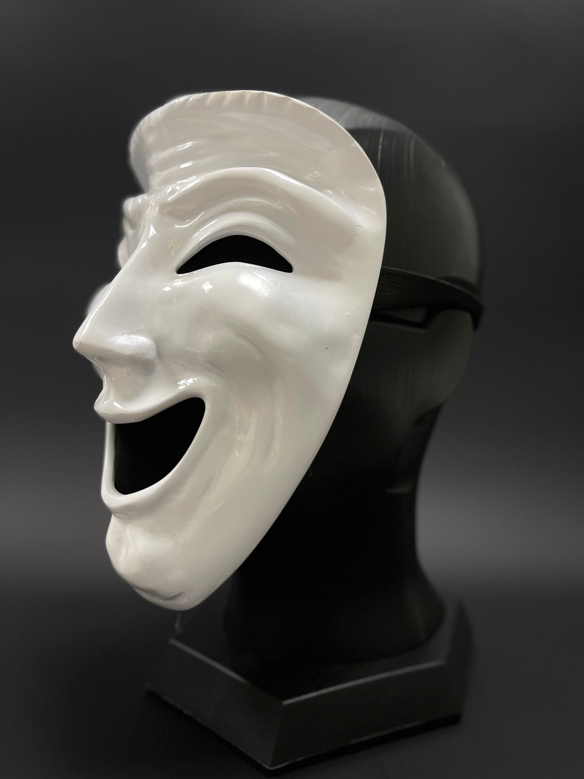 White SCP 035 Mask,greek Comedy ,tragedy Masks,theater Masks,wearable ...