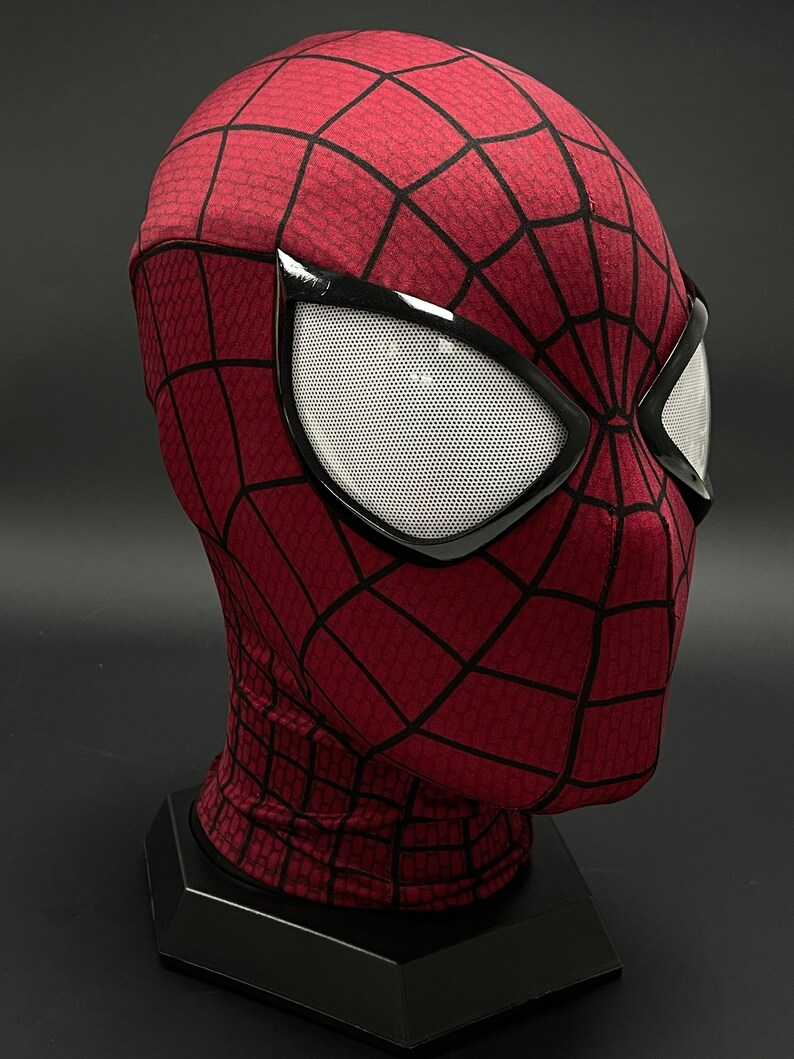 Amazing Spiderman 2 Cosplay Mask With Faceshell and Lenses Amazing ...