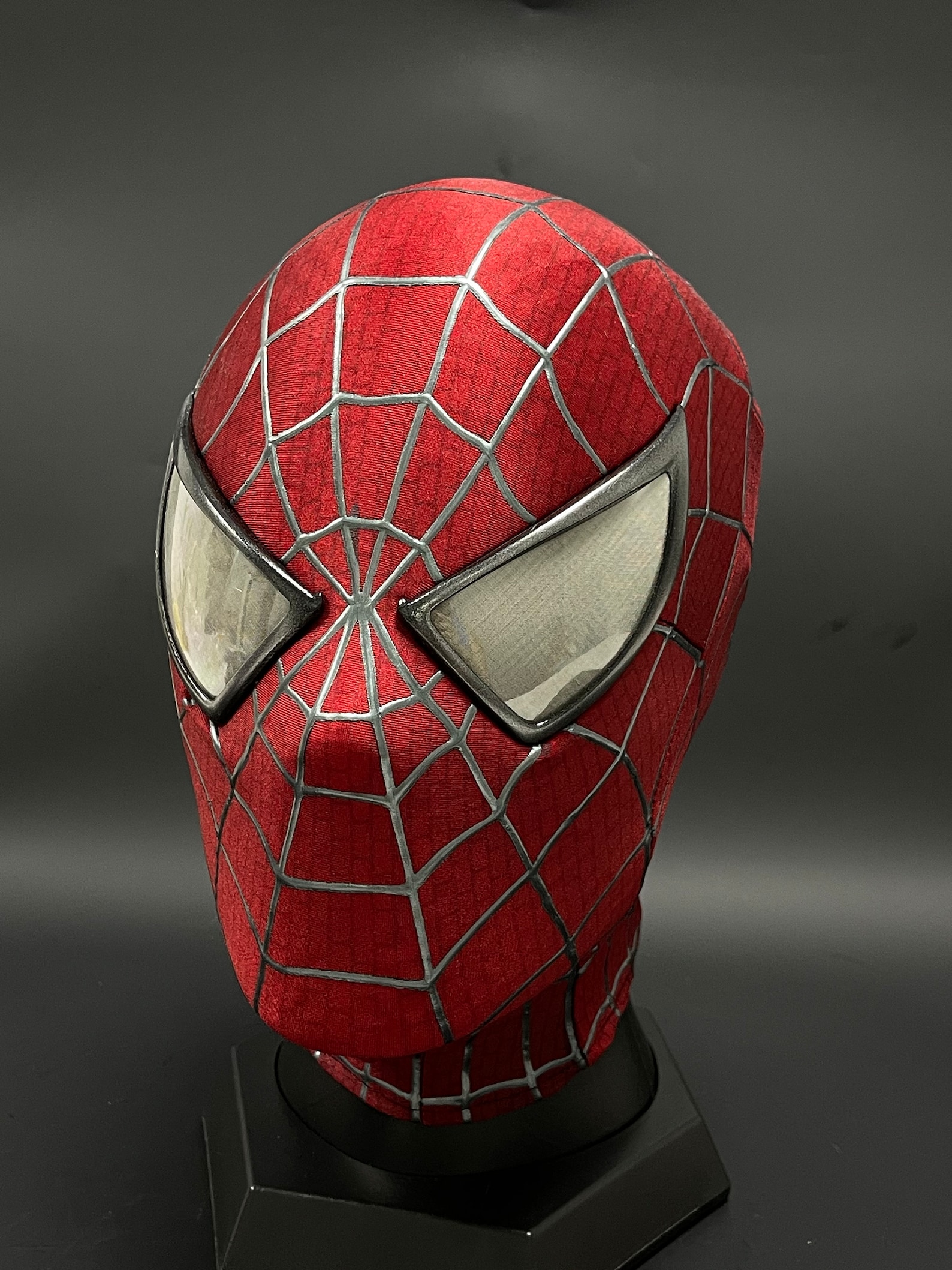 Customized Sam Raimi Spiderman Mask,faceshell and Lenses ,wearable Mask ...