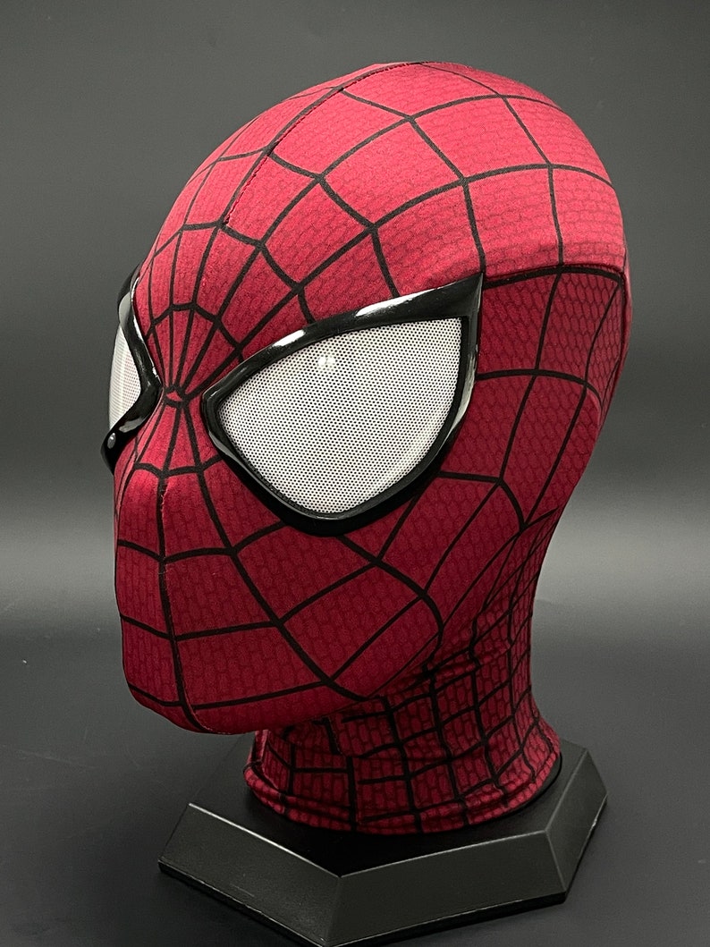Amazing Spiderman 2 Cosplay Mask With Faceshell and Lenses Amazing ...