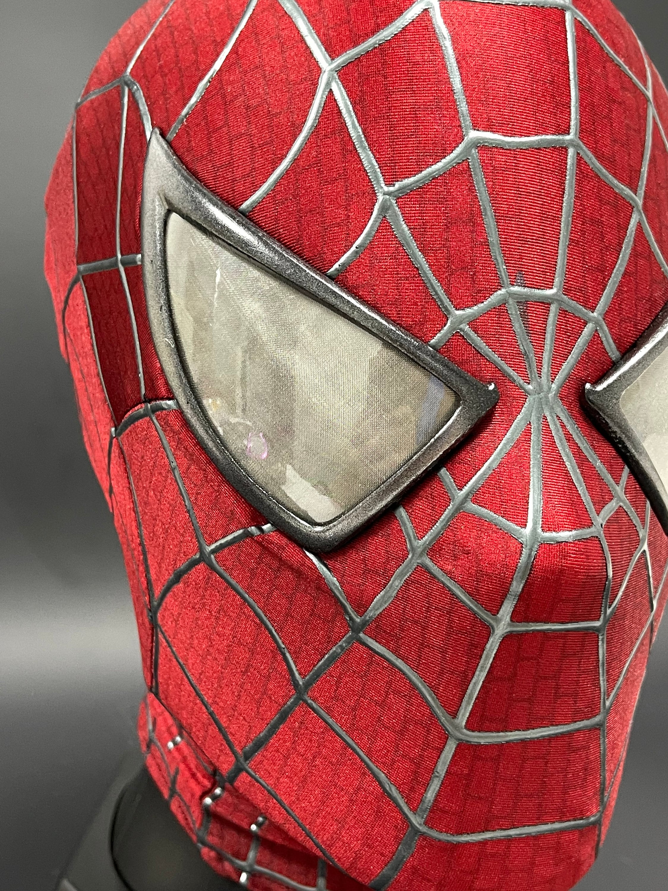Customized Sam Raimi Spiderman Mask,faceshell and Lenses ,wearable Mask ...