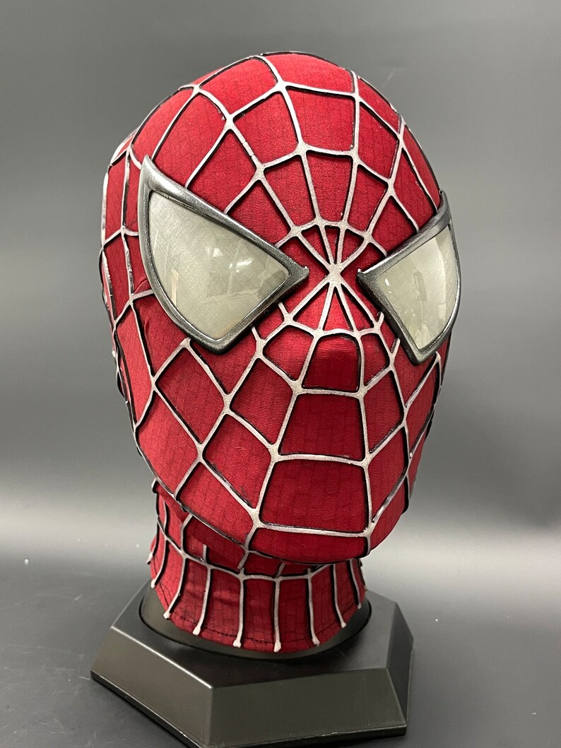 Customized Sam Raimi Spiderman Mask,faceshell and Lenses ,wearable Mask ...