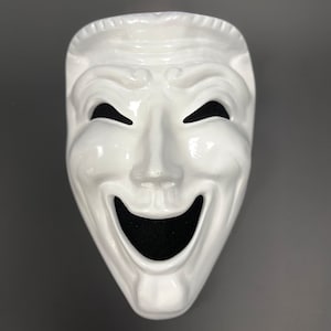 White SCP 035 Mask,greek Comedy ,tragedy Masks,theater Masks,wearable ...