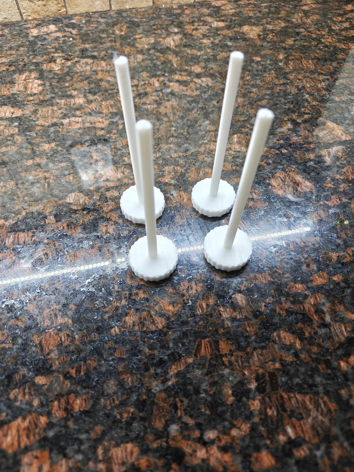 4 Pc - HVAC Ceiling Vent Control Knob D Shape Plastic Diffuser Tool to ...