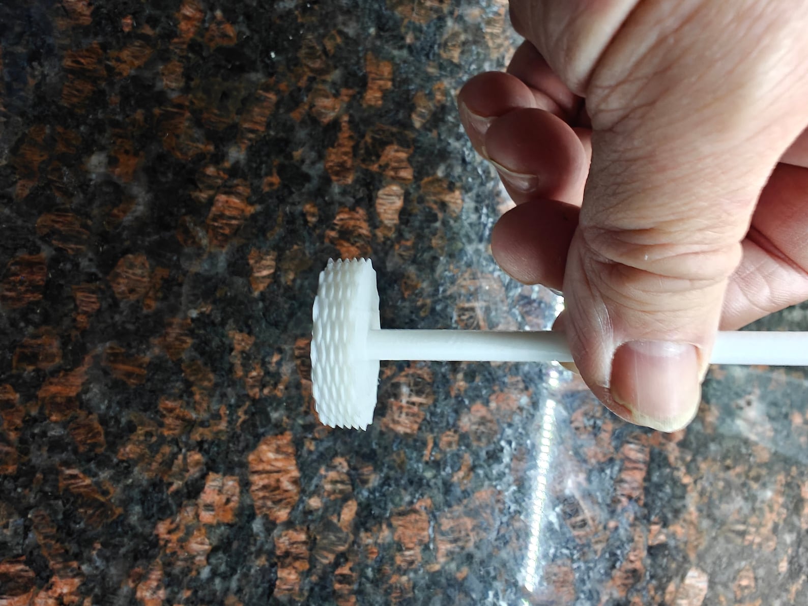 4 Pc - HVAC Ceiling Vent Control Knob D Shape Plastic Diffuser Tool to ...