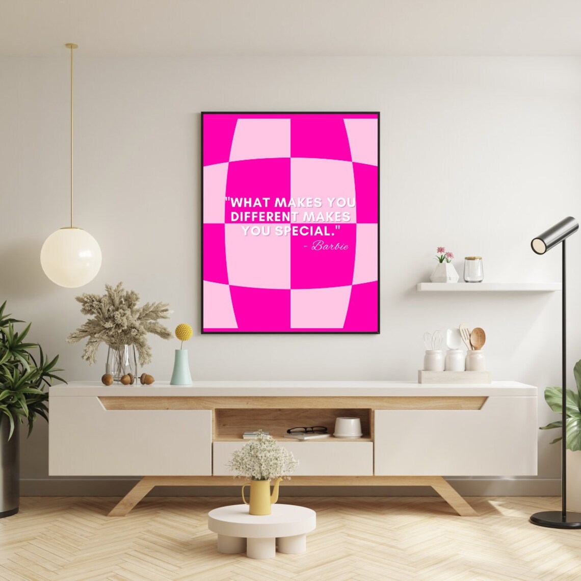 Barbie Movie Quote Poster, Barbie Print Decoration Artwork, Barbie Doll ...