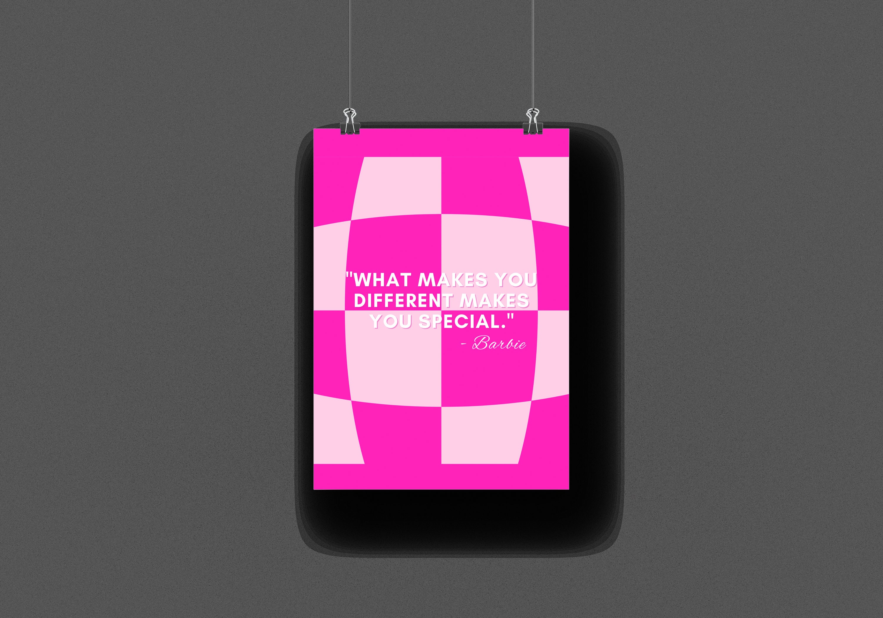 Barbie Movie Quote Poster Barbie Print Decoration Artwork - Etsy Australia