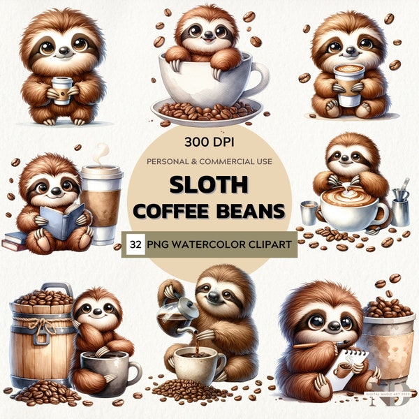 Cute Sloth - Etsy