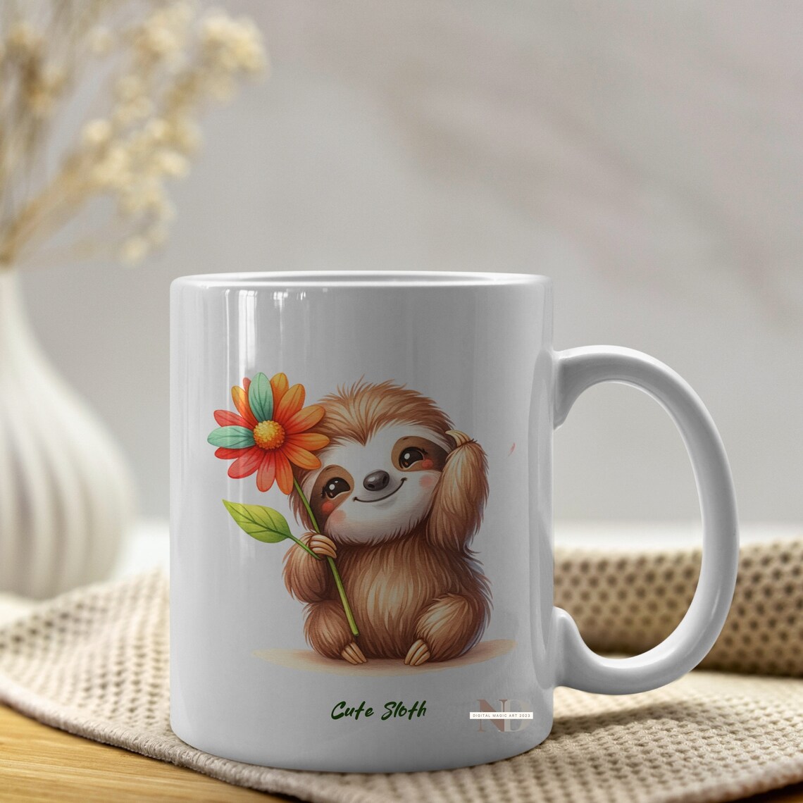 Watercolor Cute Sloth Clipart Sloth PNG Baby Sloth Clipart Cute Animal ...