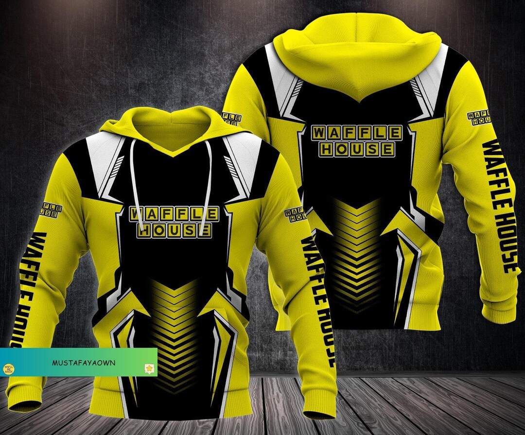 Waffle House Hoodie Waffle House 3D Hoodie Waffle House - Etsy