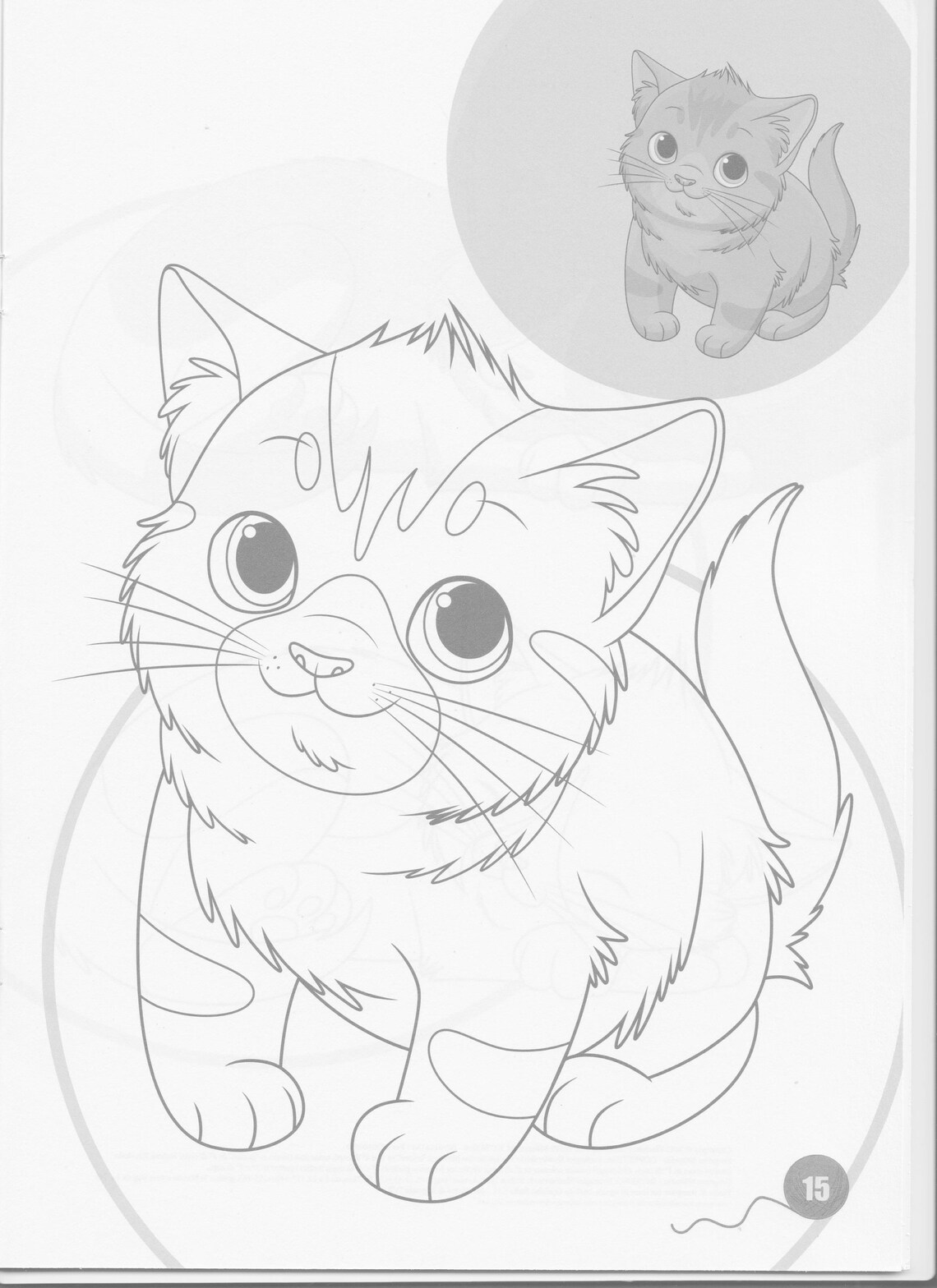 Cats Coloring Pages Part 3 - Etsy