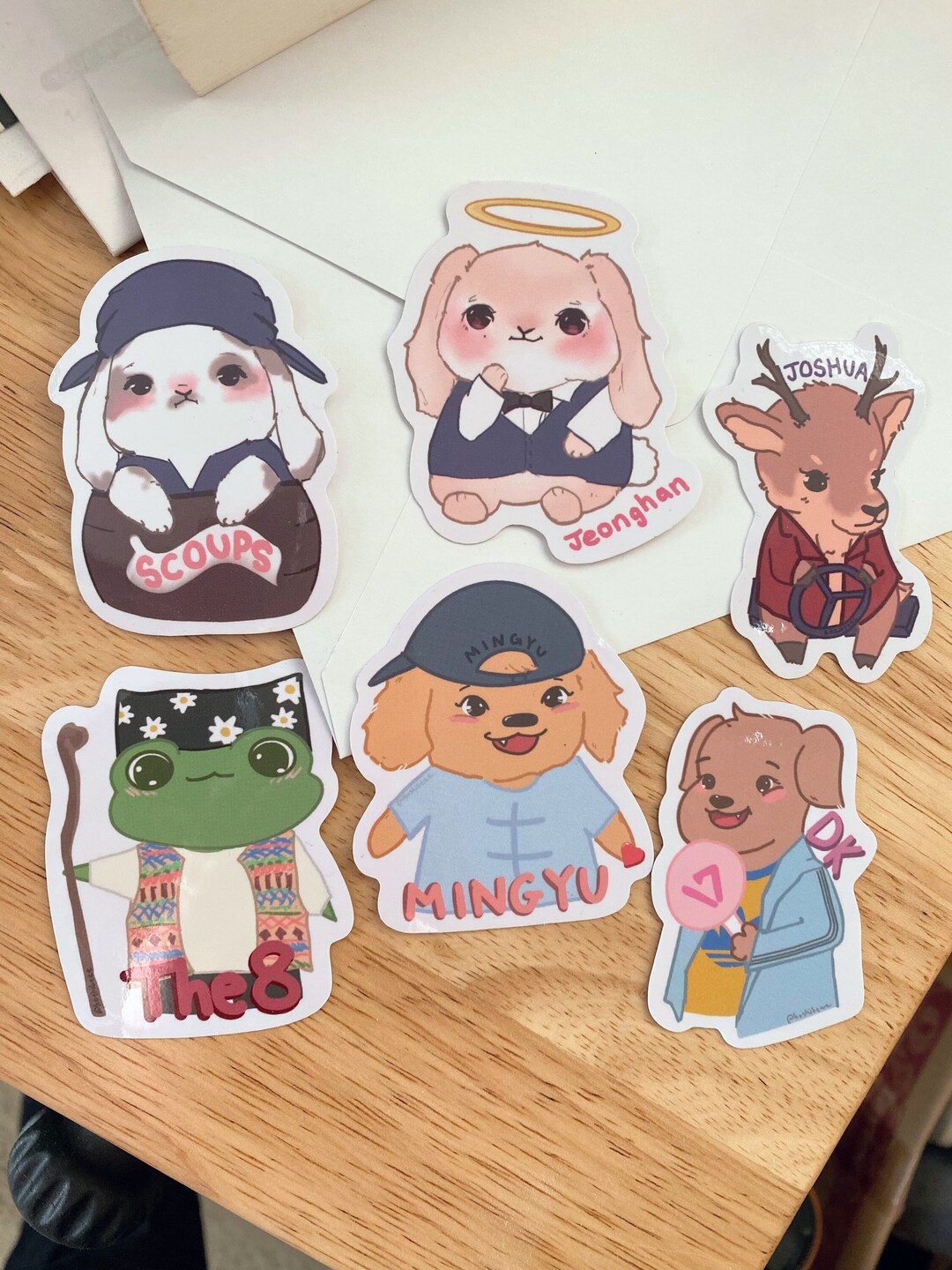 SEVENTEEN '95,'97-line Stickers // SVT S.coups Jeonghan Joshua The8 ...