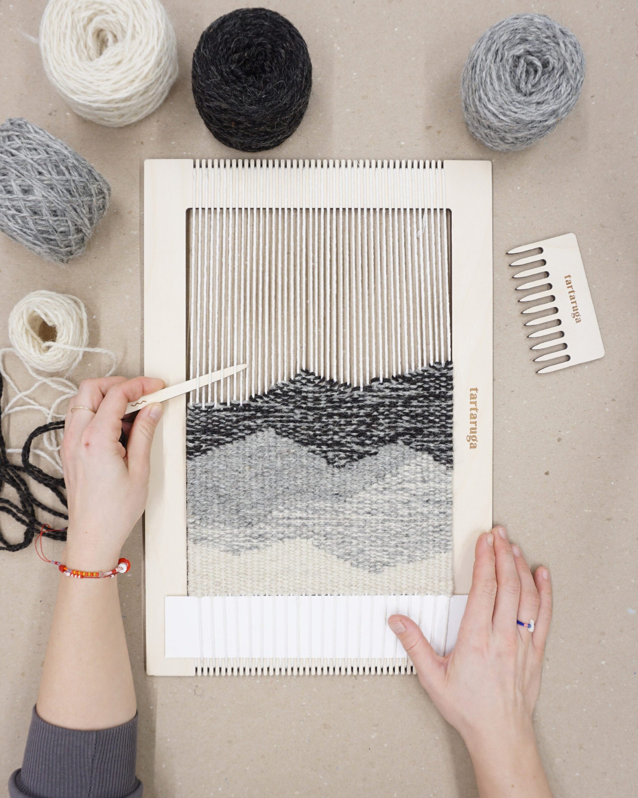 Weaving Pattern - MOUNTAINS DIY E-book Manual With Step by Step ...