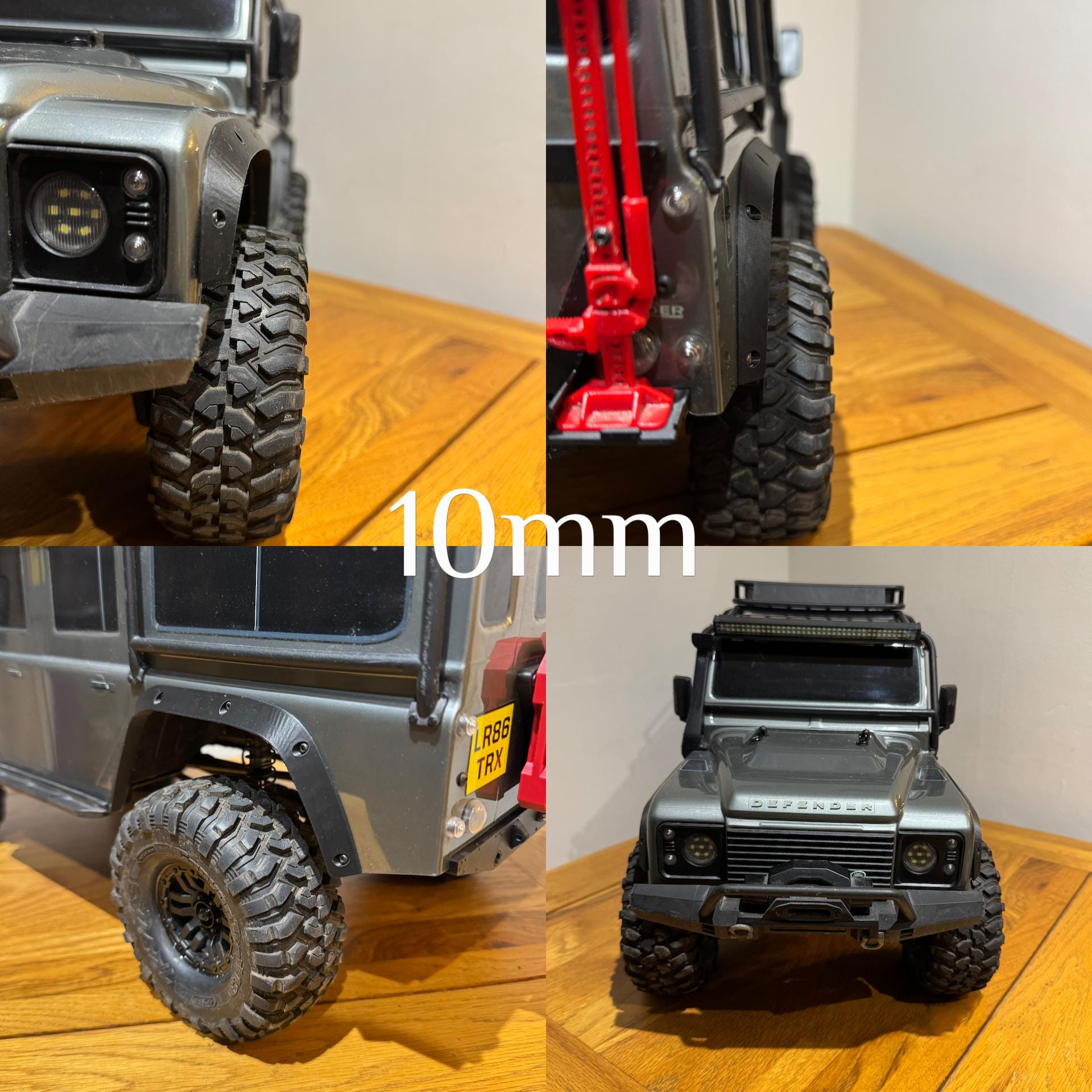 TRX4 Defender Wheel Arches / Fenders - Different Sizes - Upgraded - Etsy UK